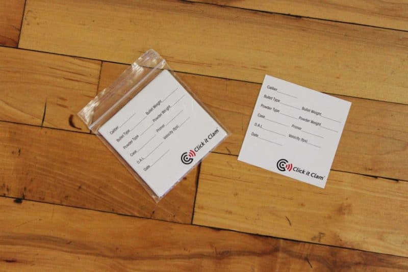 Removable Ammo Labels (12/pack)